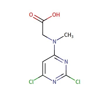 N-(2,6-dichloropyrimidin-4-yl)-N-methylglycine