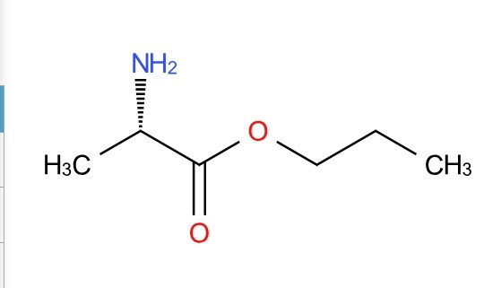 (S)-propyl 2-aminopropanoate