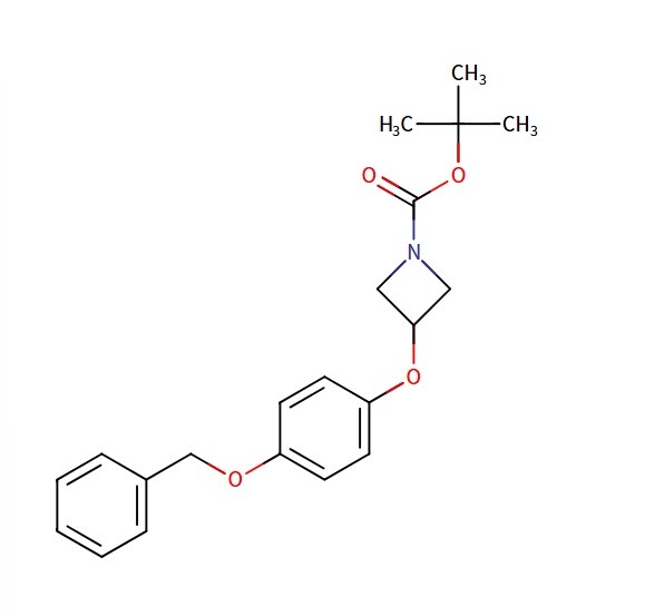 tert-butyl 3-(4-(benzyloxy)phenoxy)azetidine-1-carboxylate